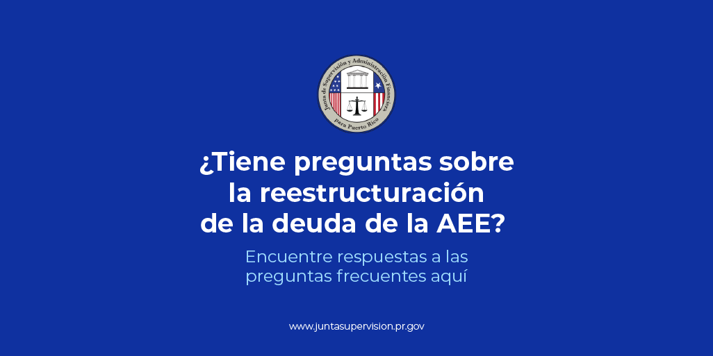 AEE Plan de Ajuste - Financial Oversight and Management Board for ...